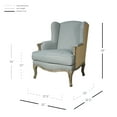 Marie Wing Back Arm Chair, Multiple Colors - Walmart.com