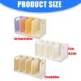 Adjustable Bookends Plastic Bookshelfs for Displaying Books, Music ...