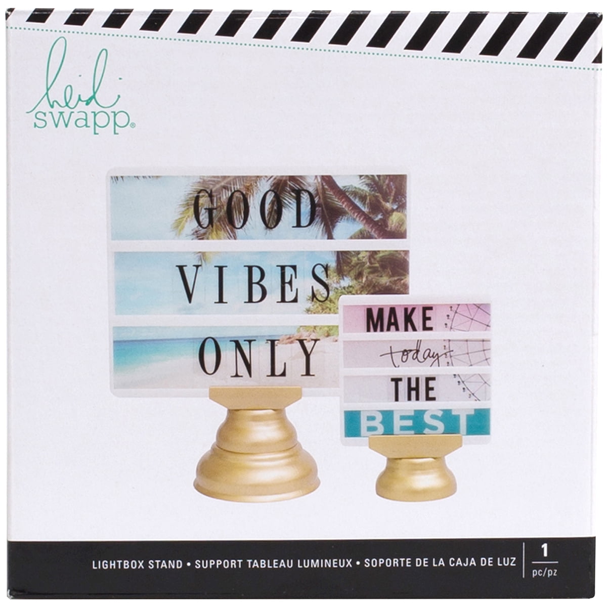 Heidi Swapp Lightbox Display Stand-Gold | Walmart Canada
