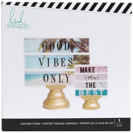 Heidi Swapp Lightbox Display Stand-Gold | Walmart Canada