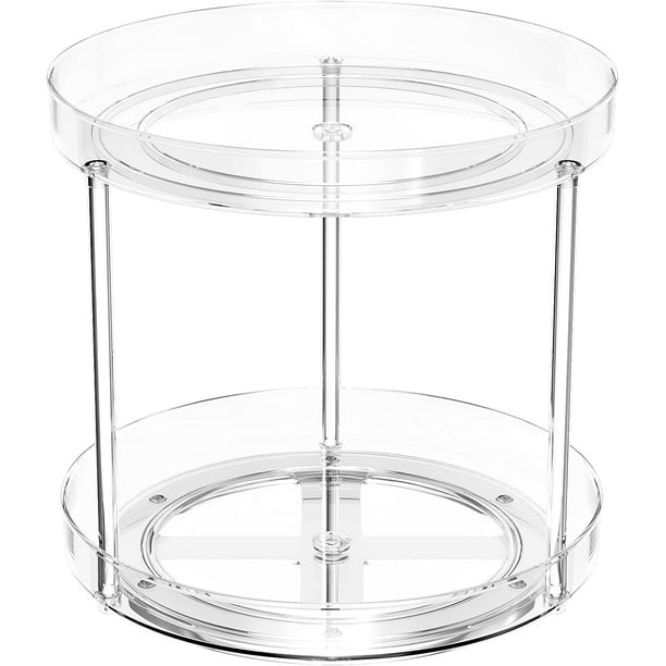 SHAR (23.5 x 21.6cm) Lazy Susan Spice Rack, 360 Degree Rotating Spice ...
