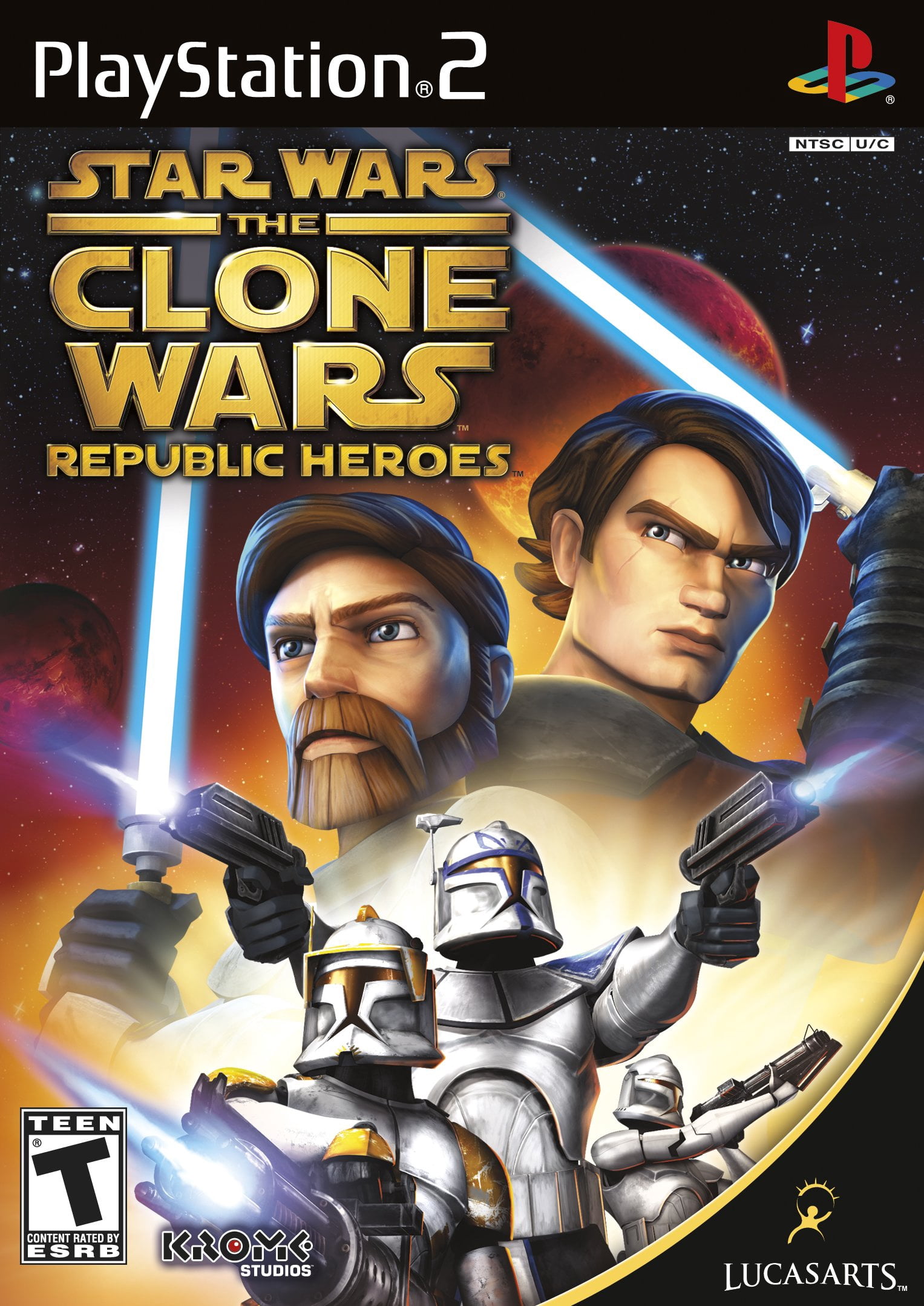 Star Wars Clone Wars Ps2