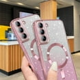 Glitter Bright Cover For Samsung Galaxy S24 S23 S22 S21 S20 Ultra Plus FE Case Note20 Ultra ...