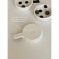 CHUNTIAN Black and White Simple Polka Dots Hand Pinched Ceramic Single ...
