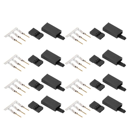 3 Pin Connector Adapter, Servo Connector Header Kit Fully Jacketed ...