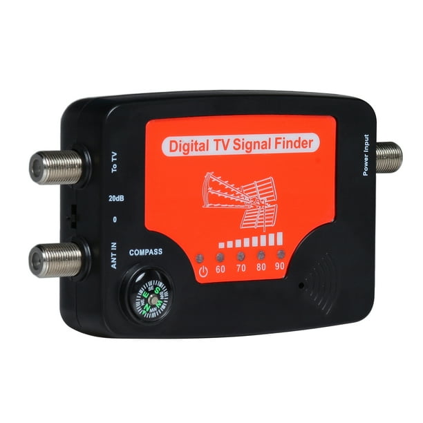 Tv Signal Finder Led Display Portable Tv Antenna Signal Strength Finder ...