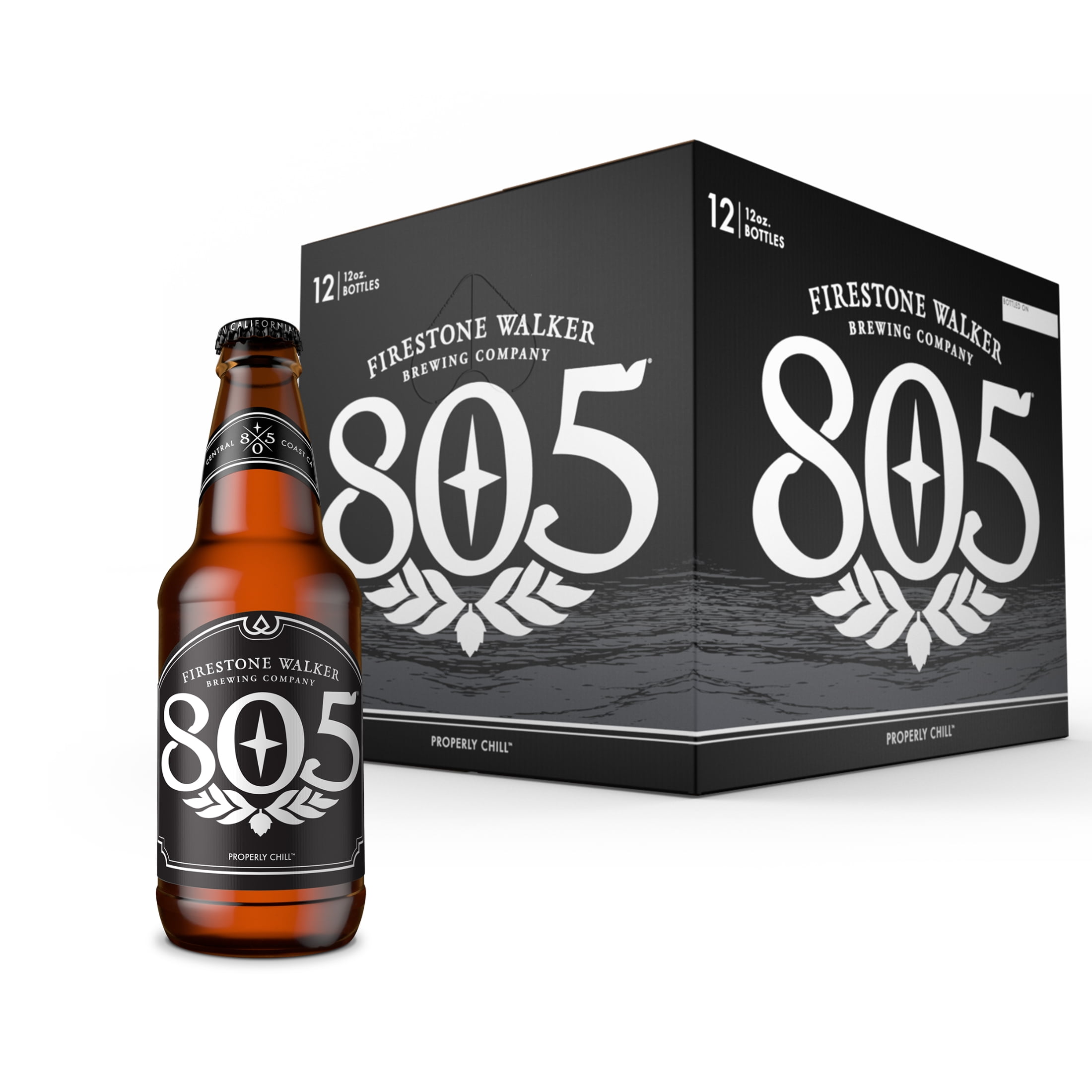 Firestone 805 Blonde Ale Beer, 12 Pack, 12 fl oz Bottles - Walmart.com