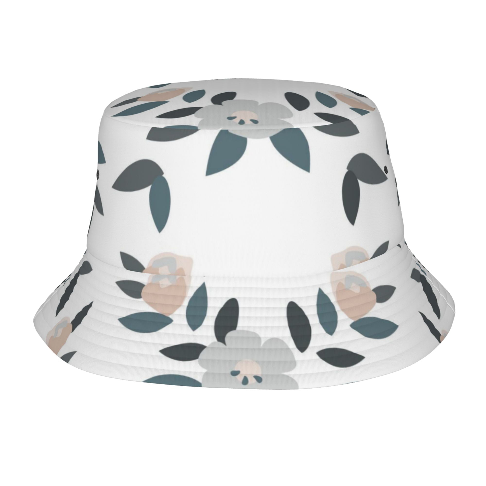 ZICANCN Rose Colorful Floral Bucket Hat, Unisex Print Double-Side-Wear ...