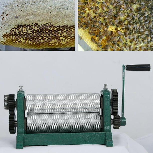 INTBUYING Manual Bee Wax Foundation Sheet Mills Machine Beekeeping ...