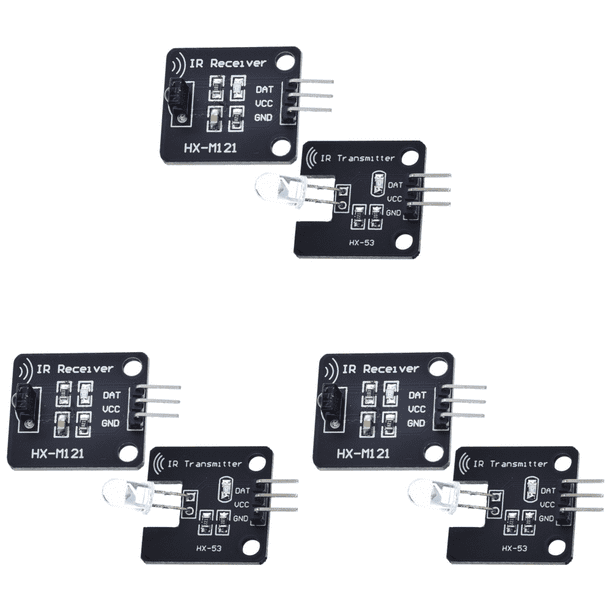 Módulo Receptor Transmisor Digital 38khz IR y Kit de Sensor para Arduino | Walmart en línea