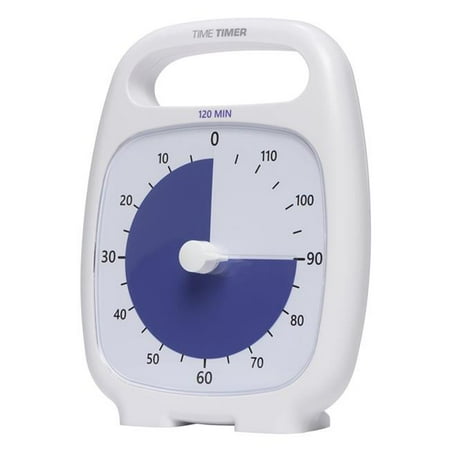 Time Timer TTMTTP7MTW Plus Make Time Edition 120-Minute Visual Timer ...