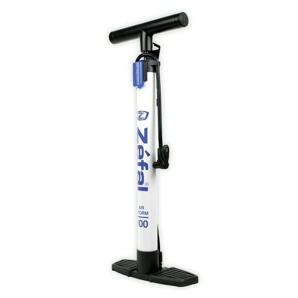 Zefal Air Storm Bicycle Floor Pump, 100 Psi, Presta, Schrader ...