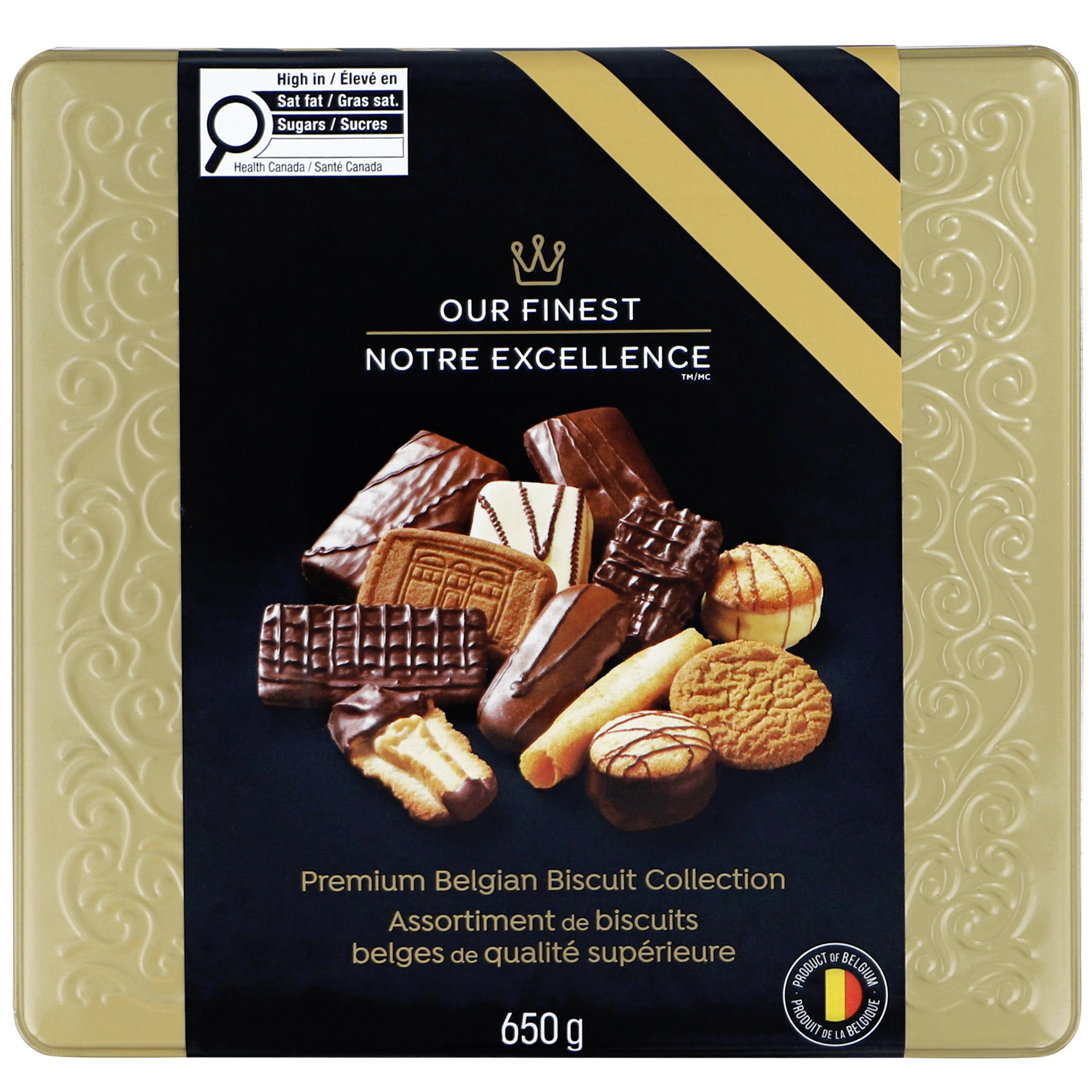 Assortiment de biscuits belges de qualité supérieure Notre Excellence ...