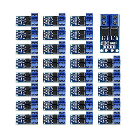 Symkmb 30PCS MOSFET Switch Drive Module DC 5V-36V 15A(Max 30A) 400W ...