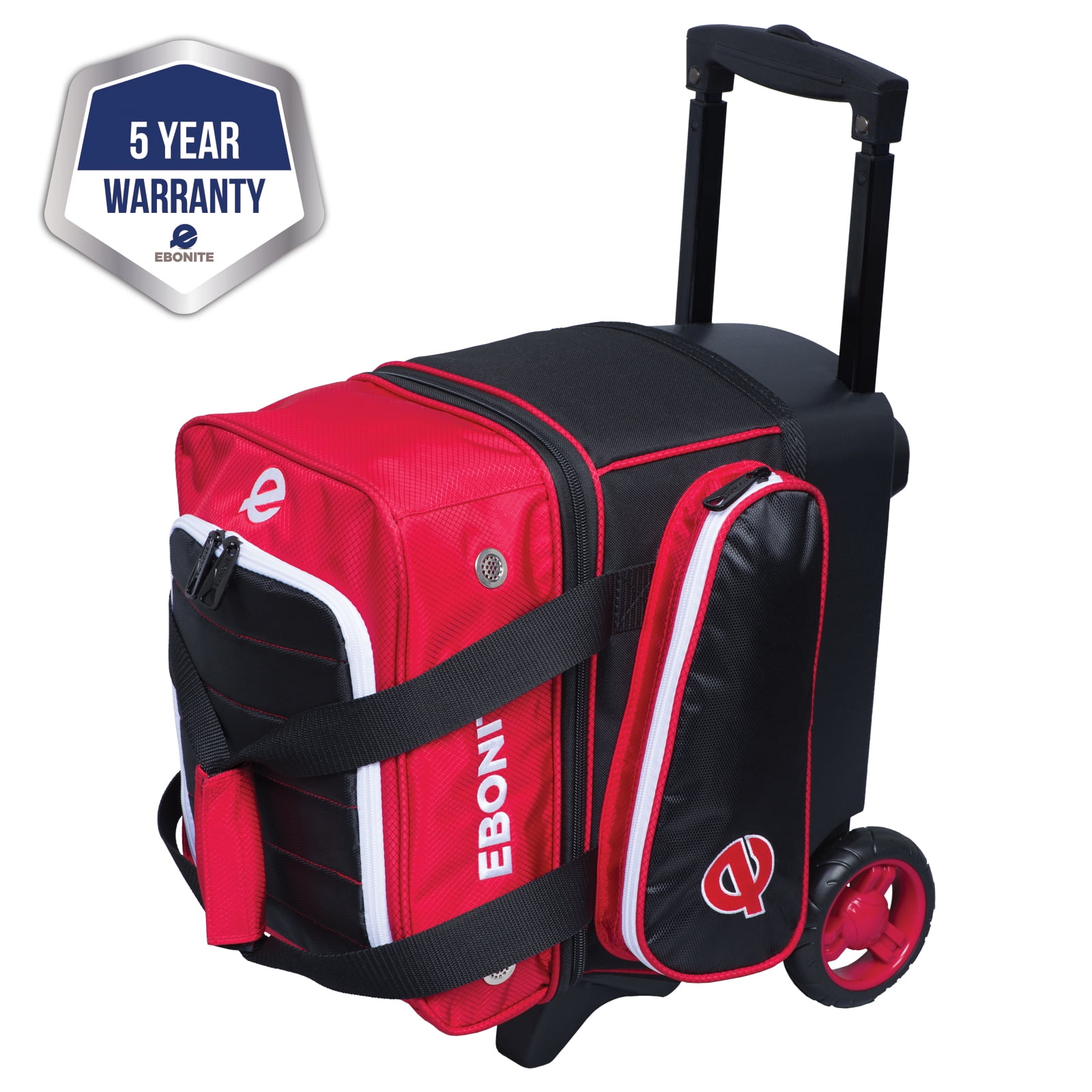 Ebonite Eclipse Single Roller Bowling Bag-Red - Walmart.com