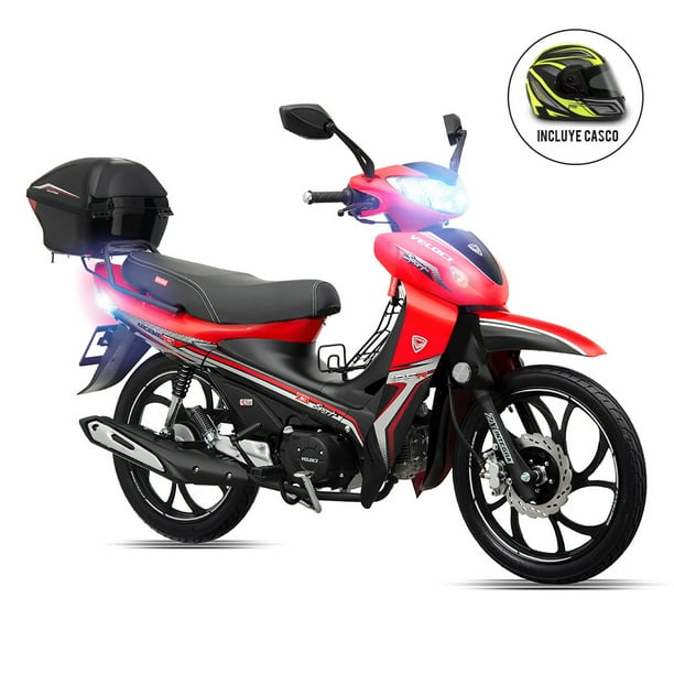 Motocicleta Veloci Argent X3 125cc 2024 Rojo | Walmart en línea