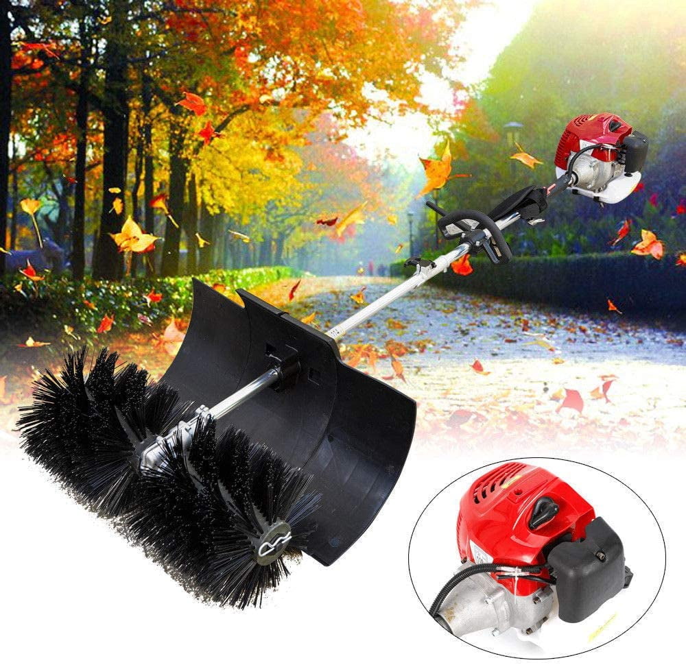 FETCOI, Hand Held Broom, 52cc 2 Stroke Gas Power Sweeper Cleaning Grass ...