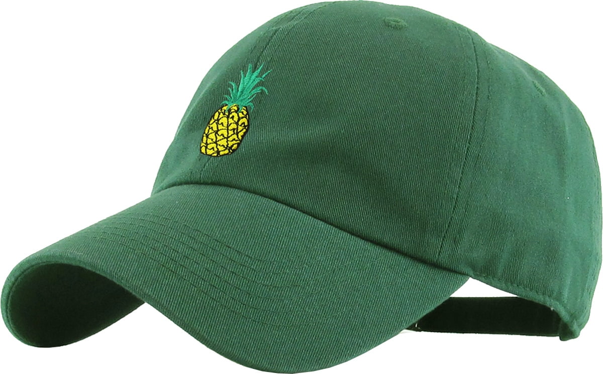 Pineapple Dad Hat Baseball Cap Polo Style Unconstructed Adjustable ...