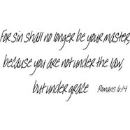 1 Corinthians 3:11, Bible Verse Vinyl Wall Decal by Scripture Wall Art ...