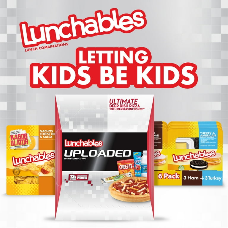 Lunchables Uploaded Ultimate Deep Dish Pizza With Lunchables Uploaded