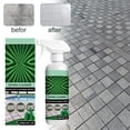 Outdoor Patio Concrete Cleaner Spray 120ml, Ready-to-Use Driveway ...