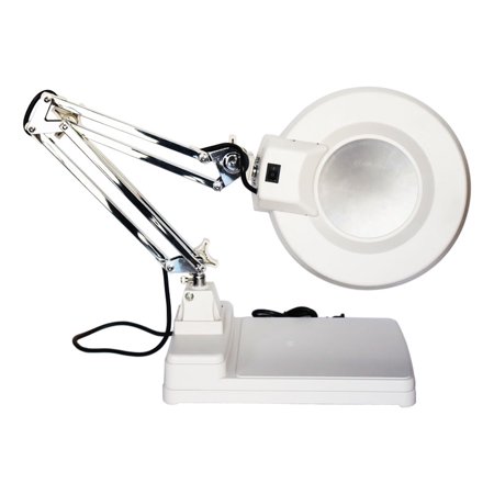 INTBUYING Open Box Benchtop Magnifier Lamp Amplification Light ...