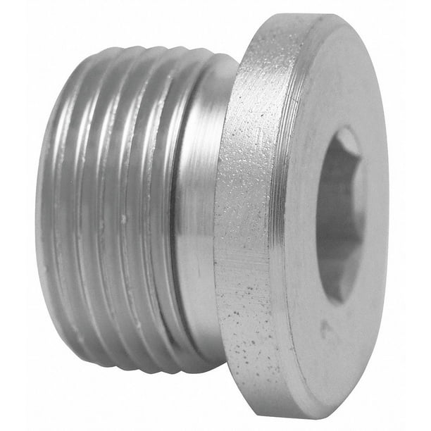Parker Hollow Hex Head Plug, 316L SS, 1/8 in VSTI1/8ED71 - Walmart.com