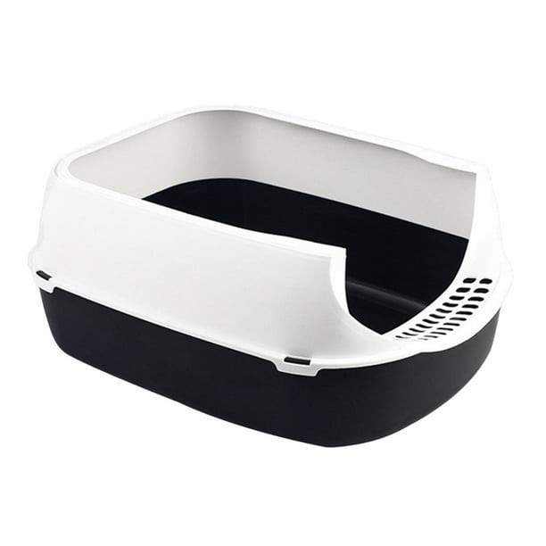 Cat Litter Box/ High Side Sifting Litter Box/ Open Litter Box Kitten ...