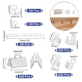 DIY Jewelry Making Findings Kits Including Iron End Chain & Cord Ends ...