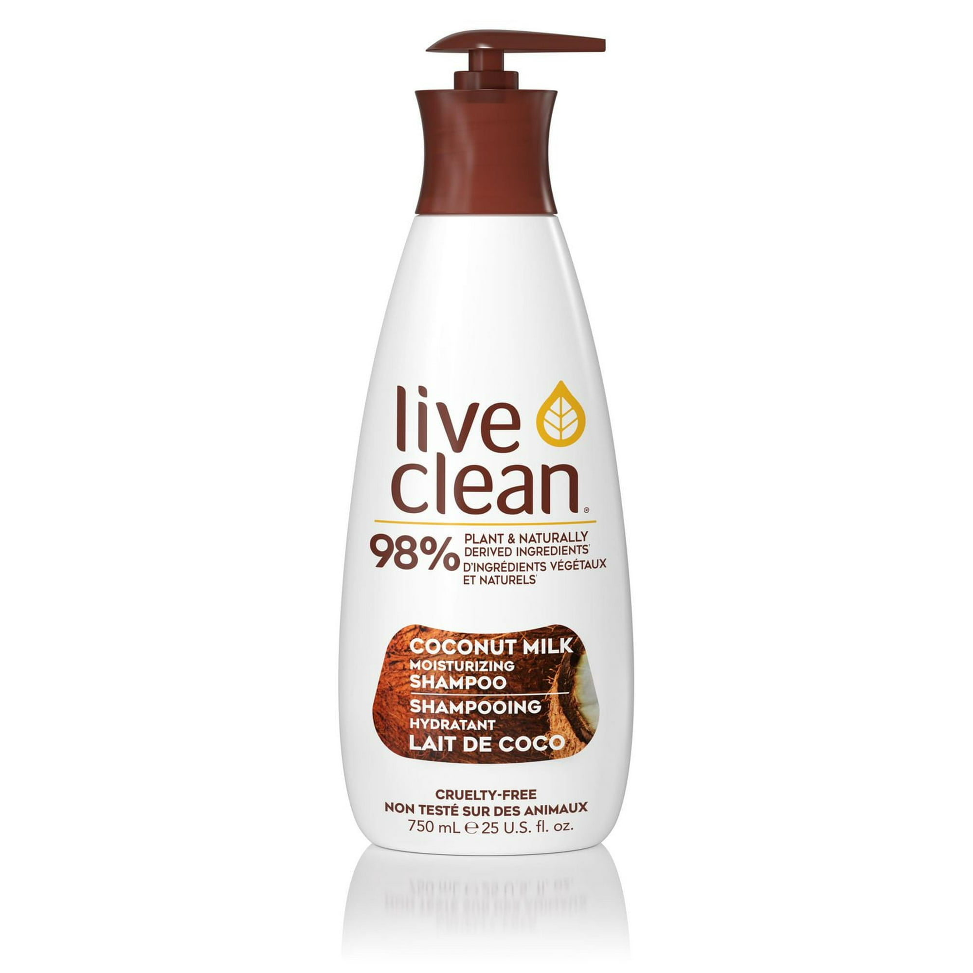 Click here for Live Clean Coconut Milk Moisturizing Shampoo 750ml prices
