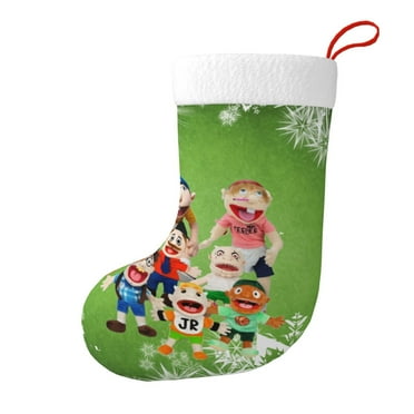 Christmas Alphabet Stocking, 3D Letter Decorative Sock, Bedside Gift ...