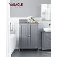 Free Shipping! VASAGLE Bathroom Floor Storage Cabinet, Bathroom Storage ...