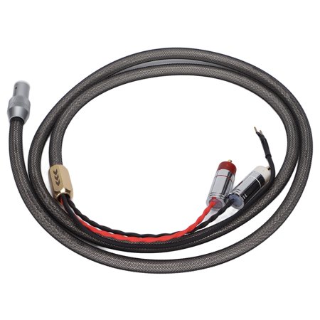 Loewten Vinyl Tonearm Cable, LP To 5pin XLR Cable Silver Plated With ...