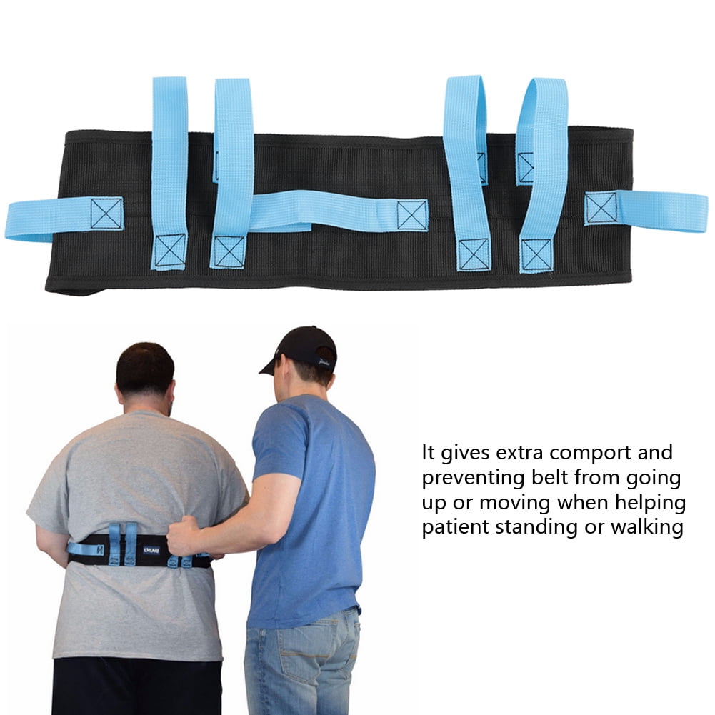 EBTOOLS Gait Belt Transfer & Walking Moving Tool with Hand Grips Quick ...