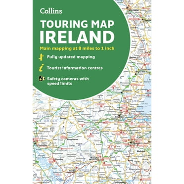 2024 Collins Road Map of Ireland : Folded Road Map (Sheet map, folded ...