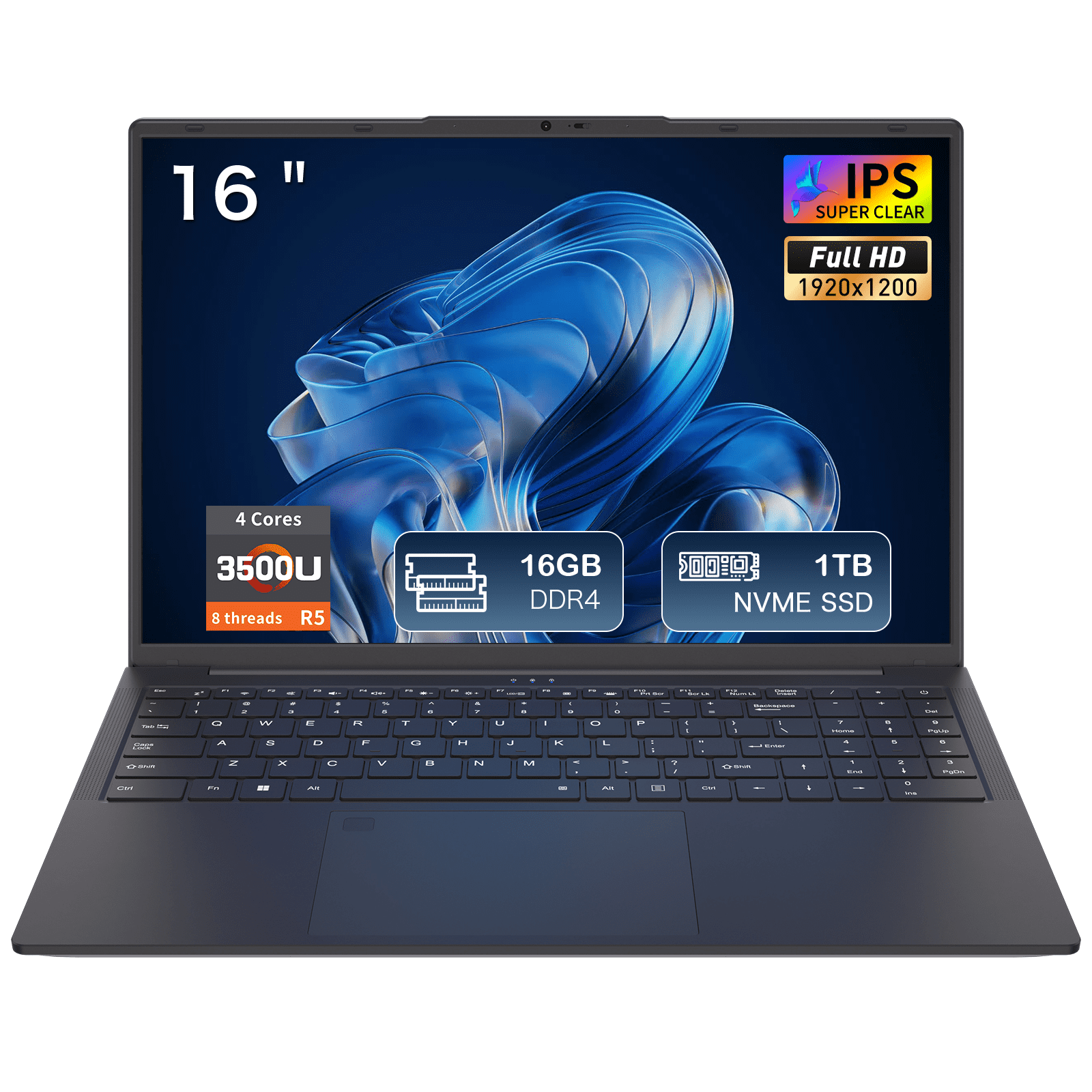 Click here for Exsurf 16 Inch Business Laptop  Amd Ryzen 3500u  1... prices