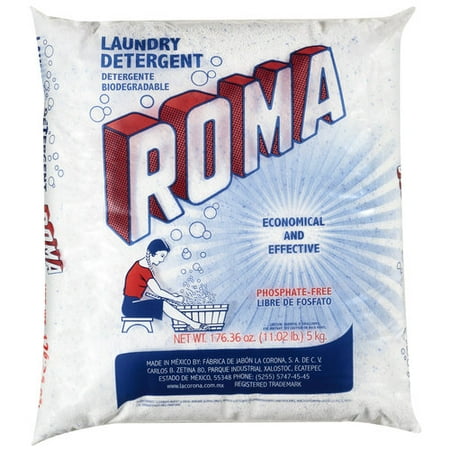 Roma Powder Laundry Detergent, 11 lbs - Walmart.com