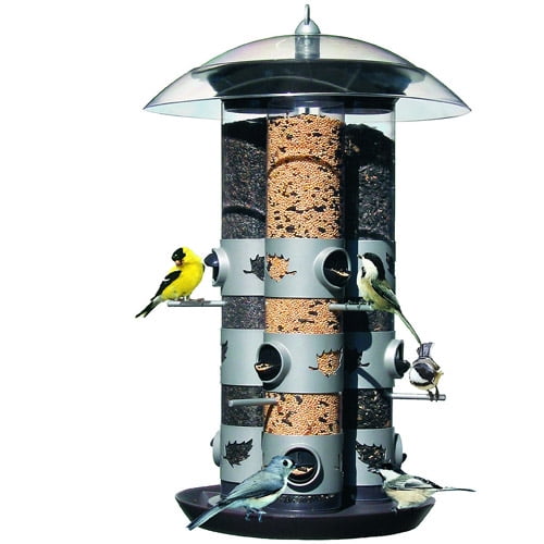 Woodstream 329 Birdscapes 2 in 1 Triple Tube Feeder - Walmart.com ...