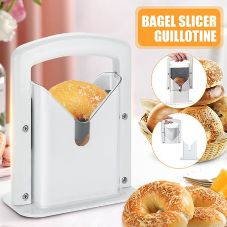 Craft Safe Bagel Cutter Biter Slicer Guillotine Bread Slicing Toast ...