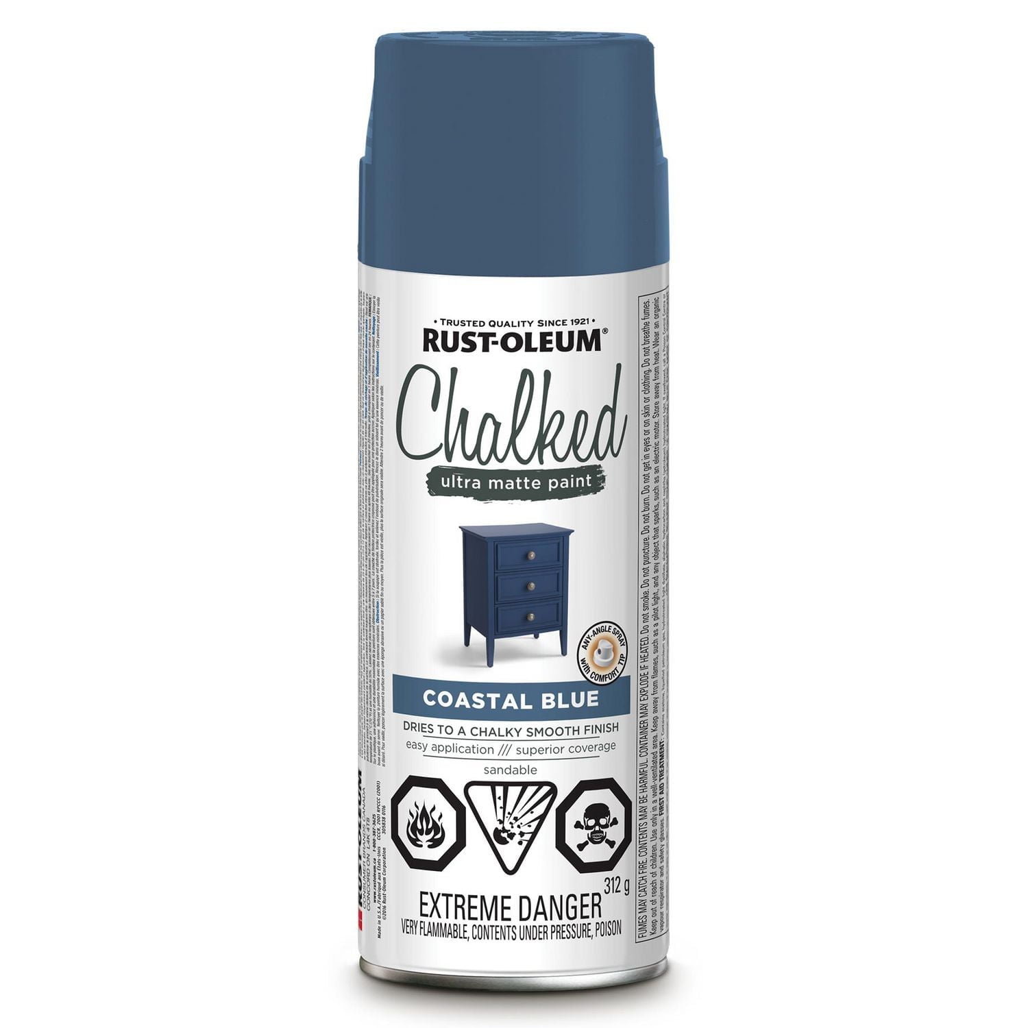 Click here for Rust-Oleum Chalked Ultra Matte Paint  Costal Blue... prices