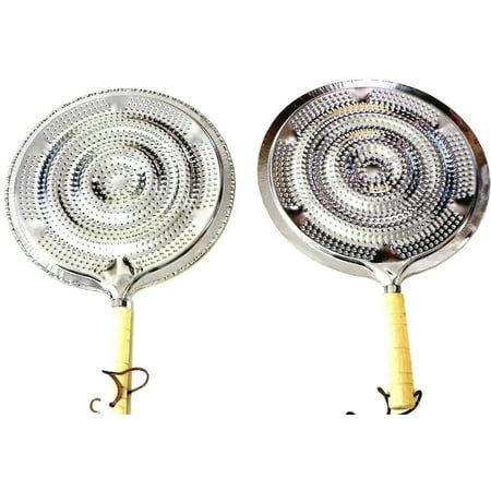 2 pk Flame Tamer Stovetop SIMMER Ring Aluminum HEAT Diffuser Gas ...