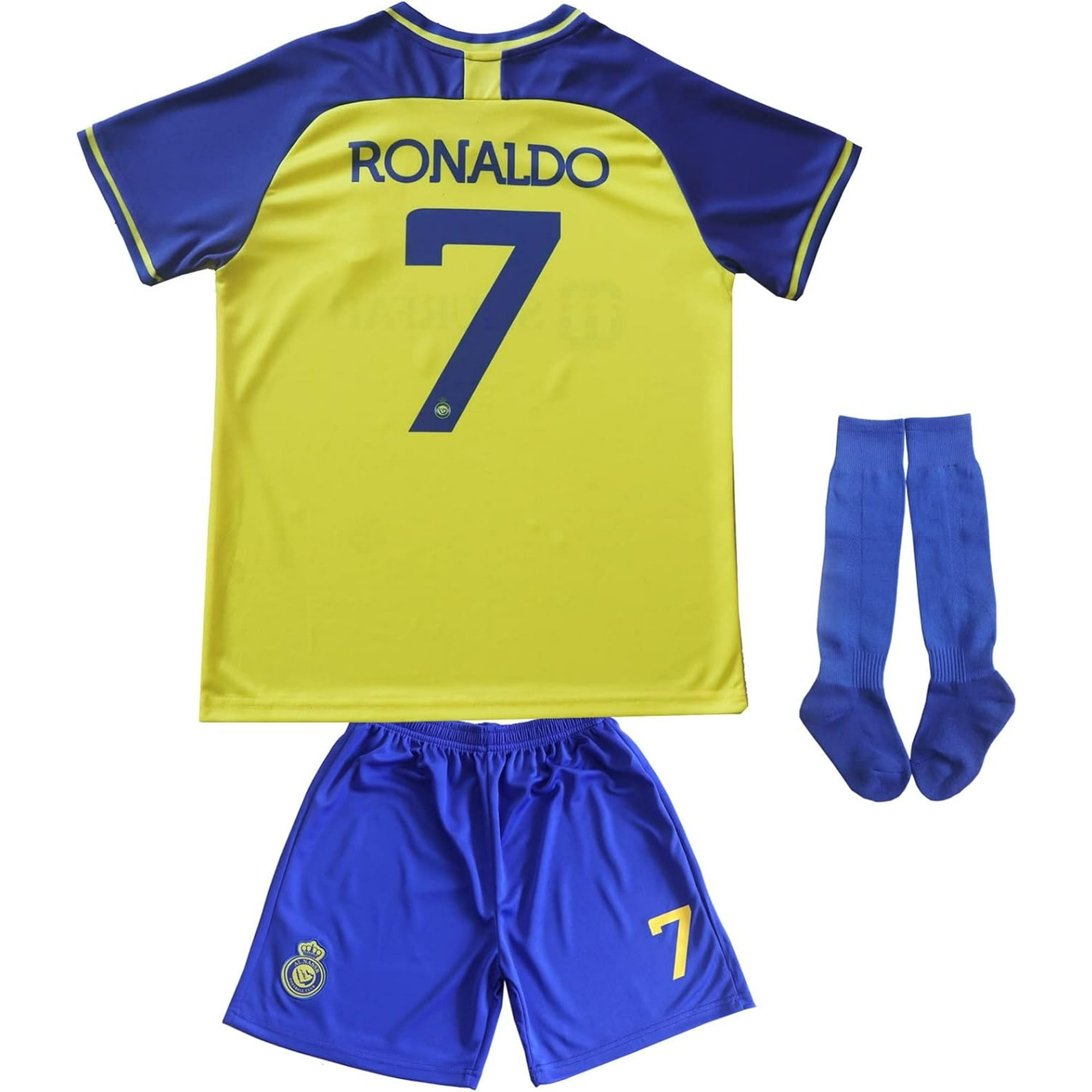 Click here for Hahdaxia Ronaldo #7 Home Nassr Riyadh Al Kids Socc... prices