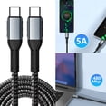 100W USB C Charging Cable Male Type C to Male Type C Data Sync Line ...