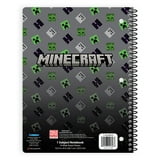 Minecraft 1-Subject Spiral Notebook, Wide Ruled, 80 Sheets, Multi-Color ...