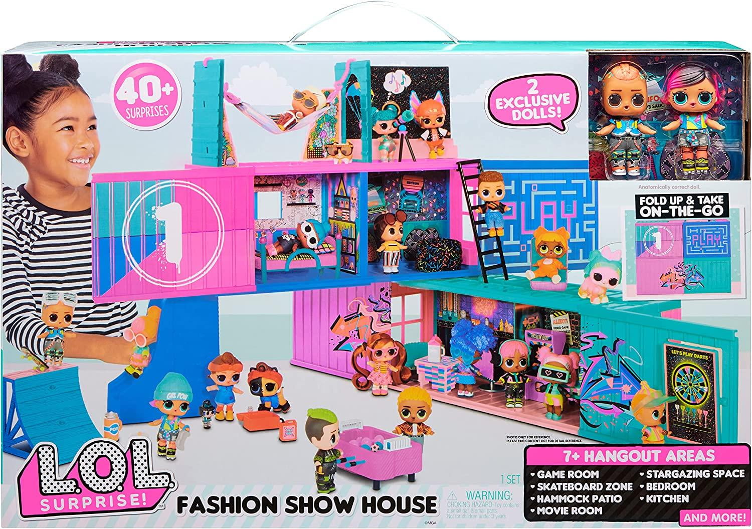 LOL Surprise Fashion Show House 40+ sorpresas LOL Surprise! 1 | Walmart ...