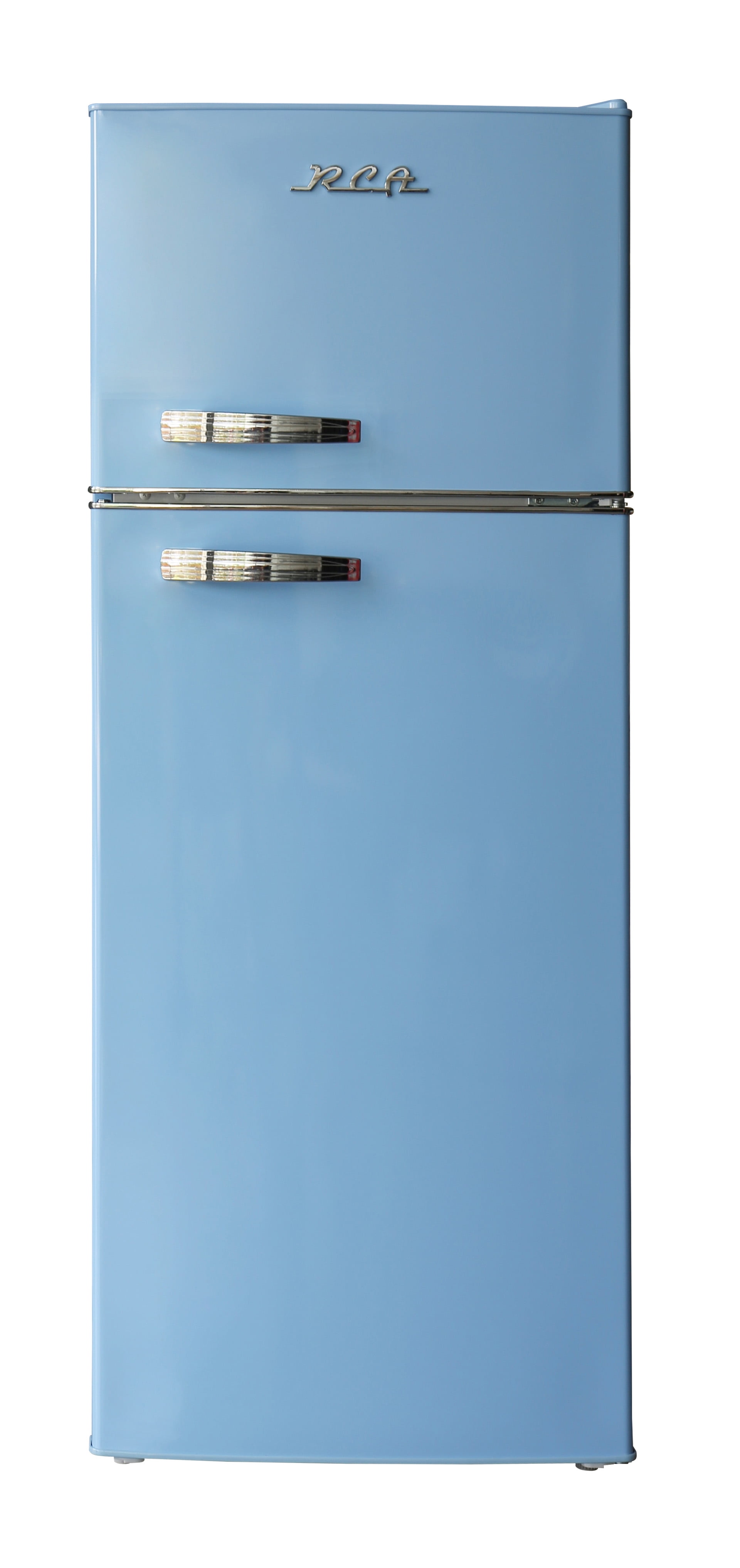 RCA 7.5 Cu. Ft. Retro Top Freezer Refrigerator RFR786, Blue - Walmart.com