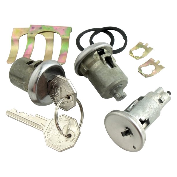JEGS 18029 Ignition & Door Lock Set 1968-1969 GM Models Set Includes ...