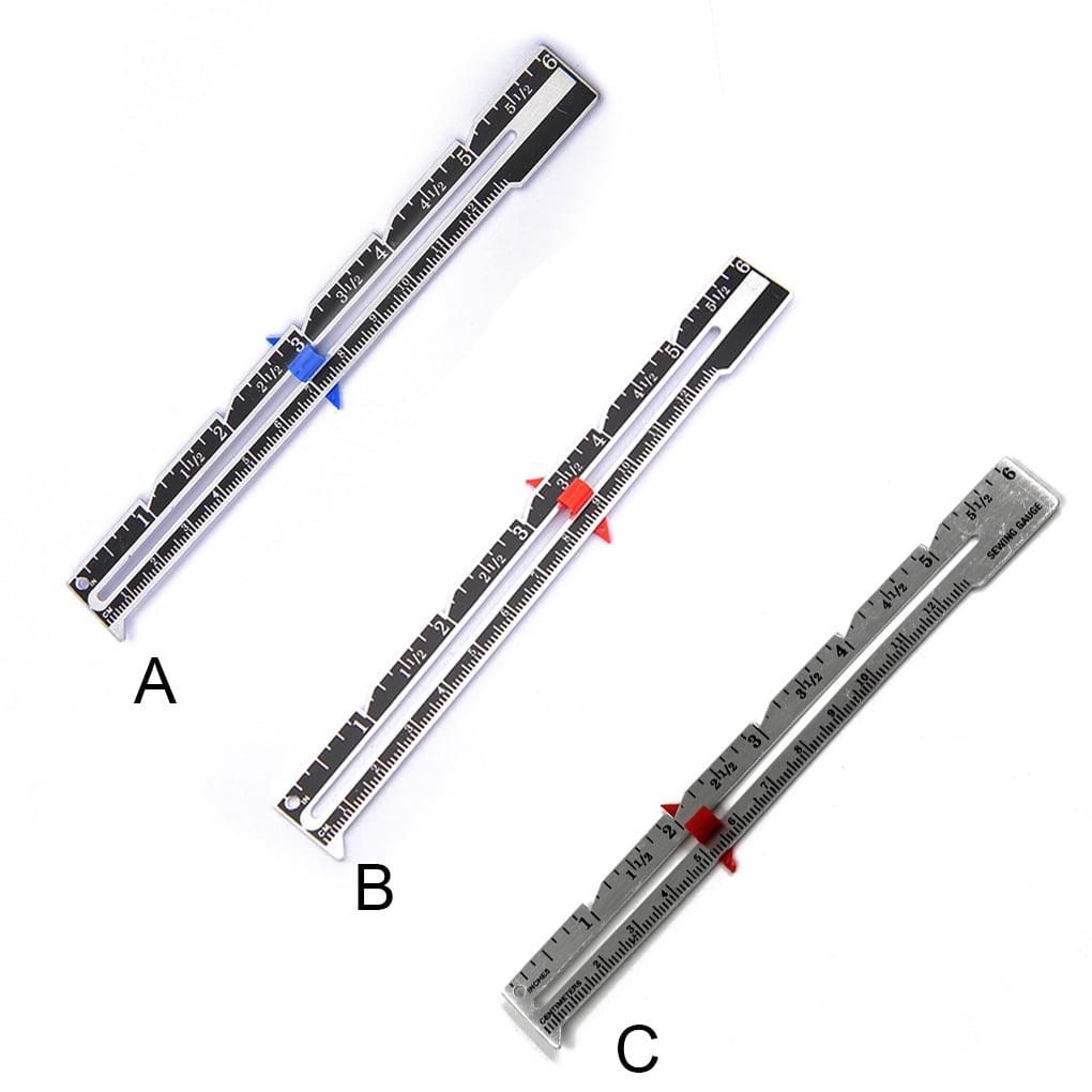 Buy Seam Guide Ruler Manual DIY Accurate Measurement Polished Clear ...