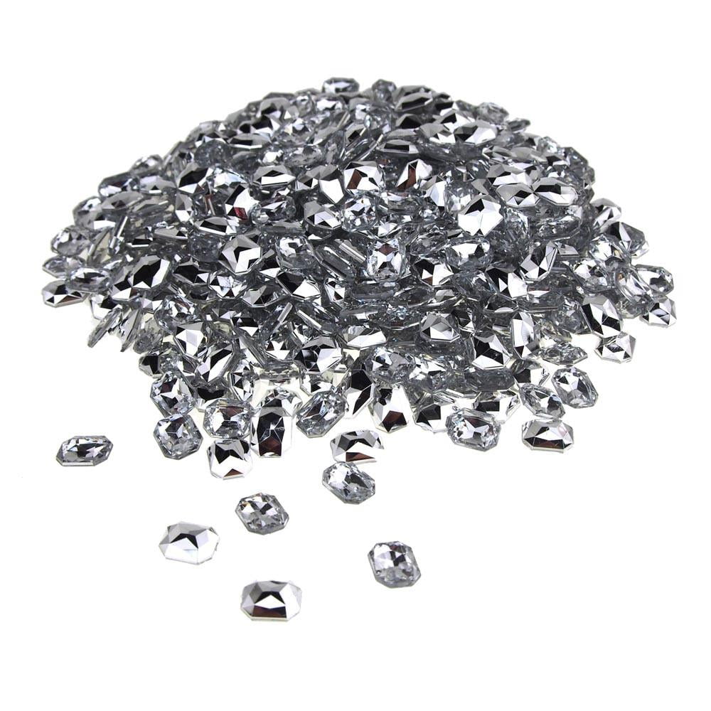 Emerald Acrylic Rhinestone Diamonds, 8mm x 10mm, 500-Count - Walmart.com