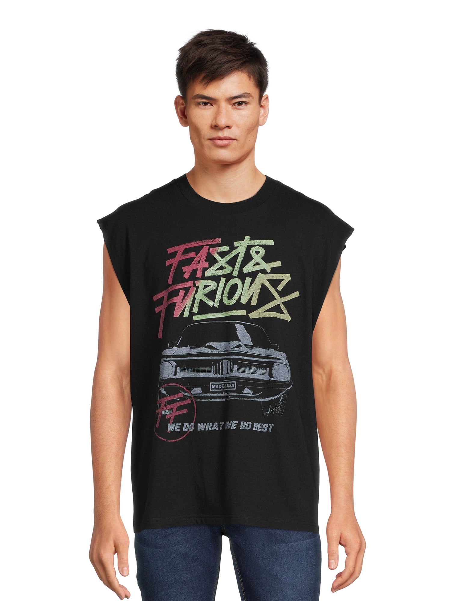 Fast and Furious Men’s and Big Men’s Muscle Tank Top, Sizes S-3XL ...